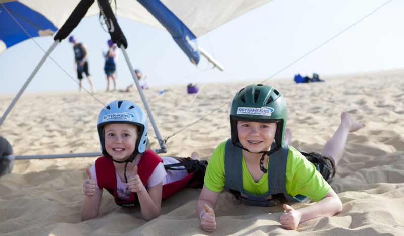 kids-hang-gliding-lesson - Kitty Hawk Kites Blog